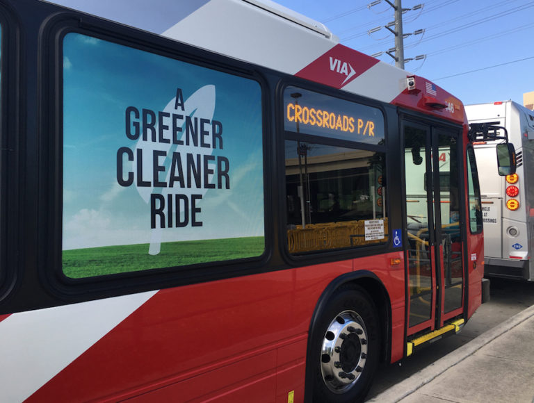 CNG buses selected as a transforming project - VIA Metropolitan Transit