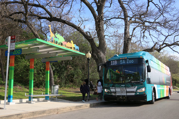 VIA's Zoo-Themed Bus Stops Unveiled Just in Time for Spring Break - VIA ...