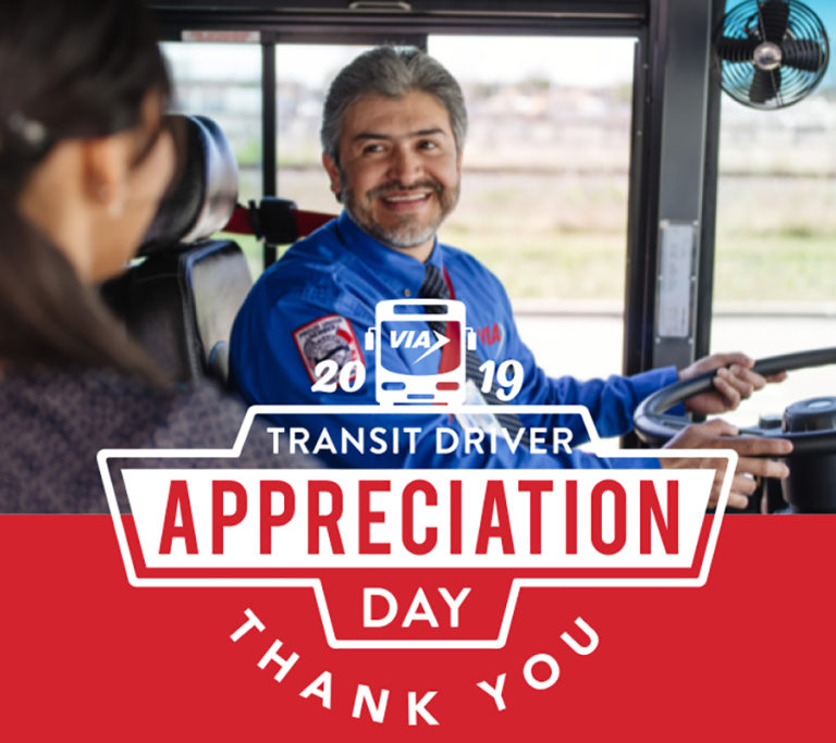 VIA Celebrates Transit Driver Appreciation Day - VIA Metropolitan Transit