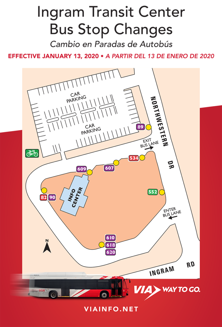 Service Changes include Bus Stop Relocations at Ingram Transit Center ...