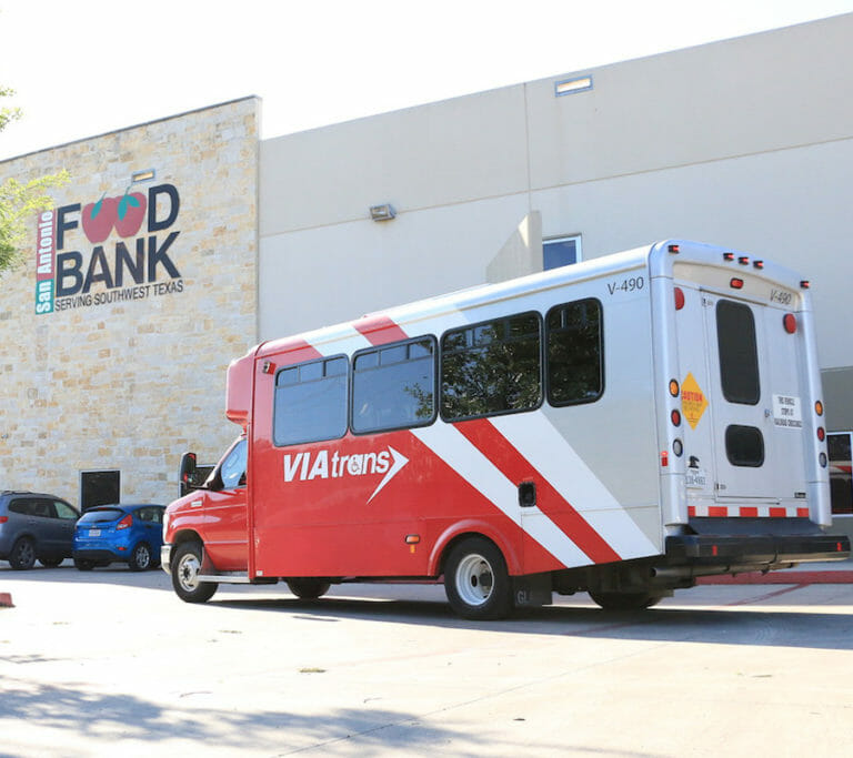 VIA Metropolitan Transit and San Antonio Food Bank Unite Against Hunger ...