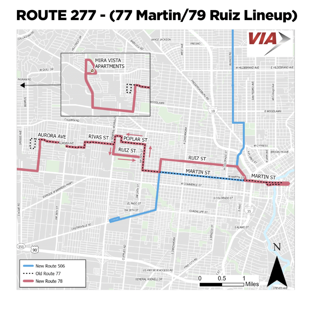 VIA26_Map_Route_277V2 - VIA Metropolitan Transit